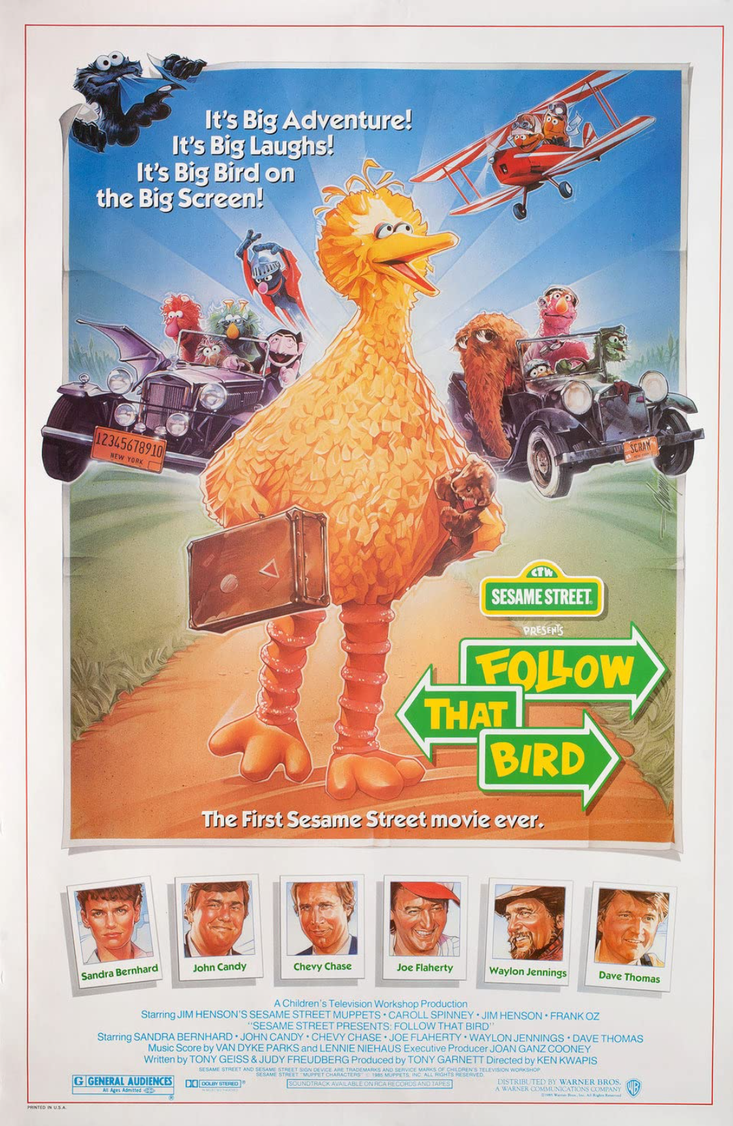 Take 3: Sesame Street Presents: Follow That Bird Review (The Great ...