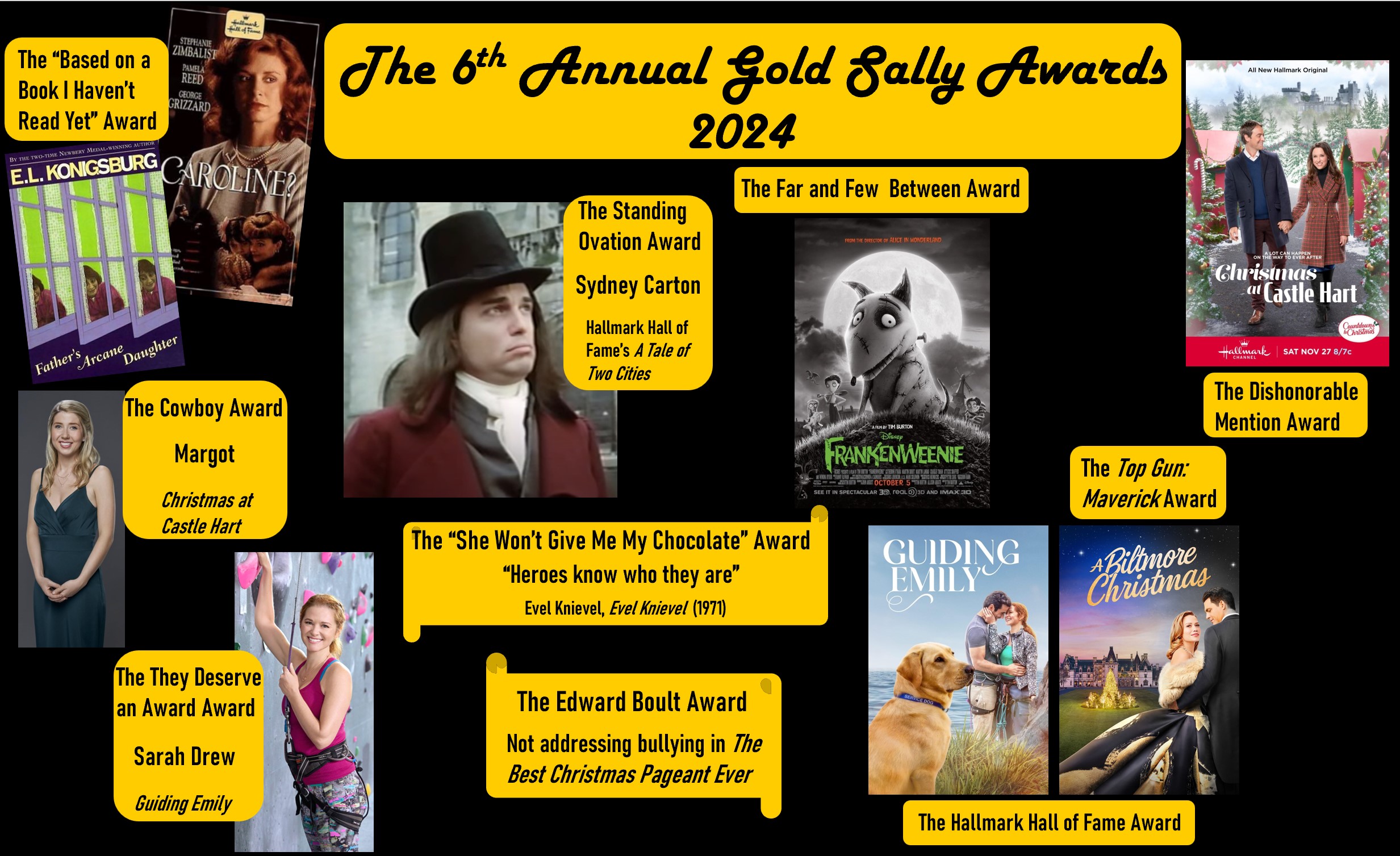 The 6th Annual Gold Sally Awards are Here! – 18 Cinema Lane