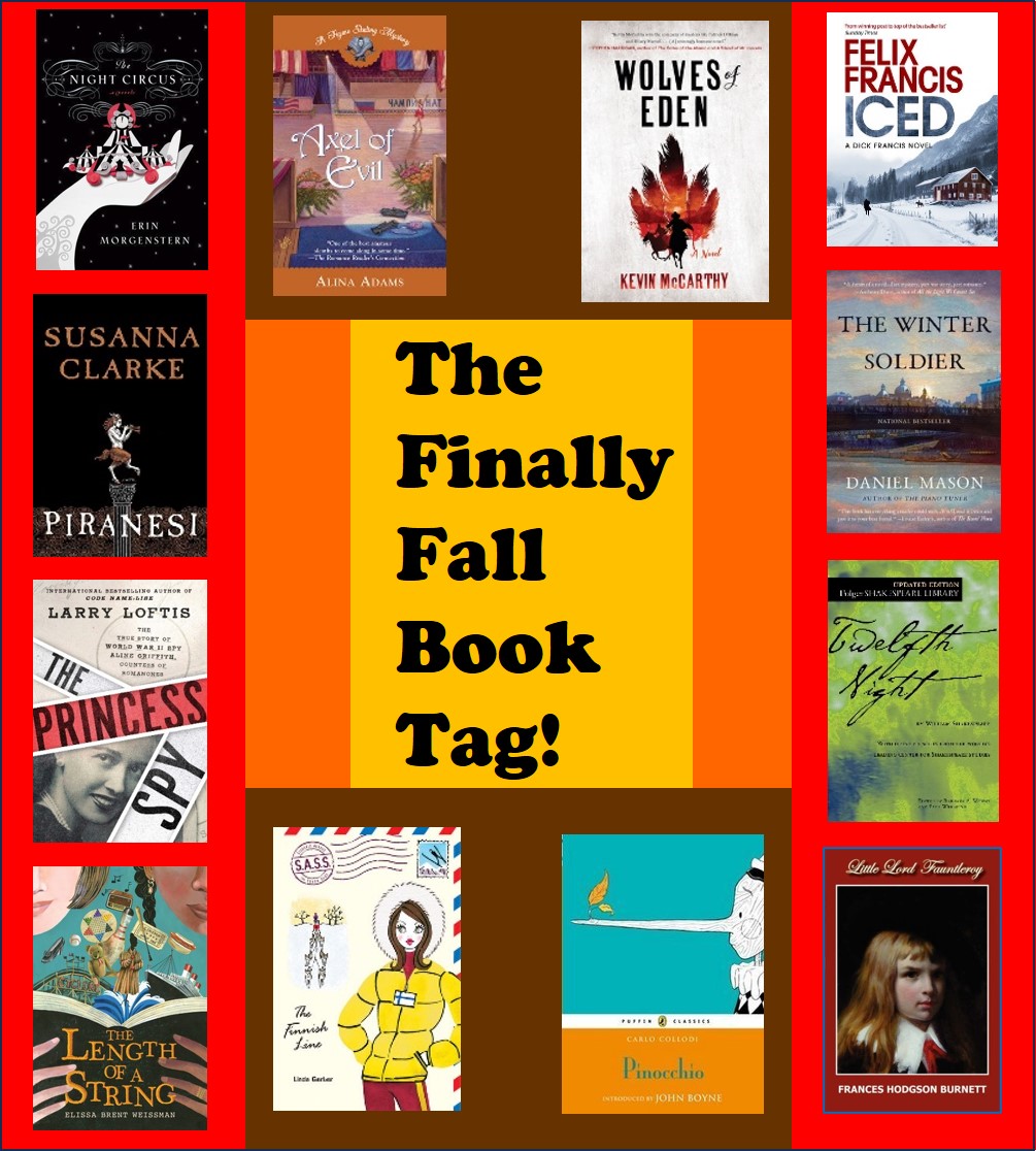 The Finally Fall Book Tag! – 18 Cinema Lane